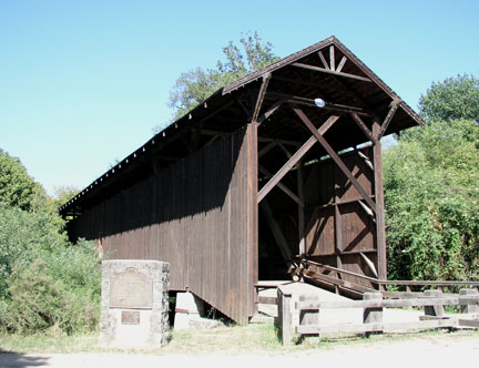 ECV1850 Plaque: Felton Covered Bridge